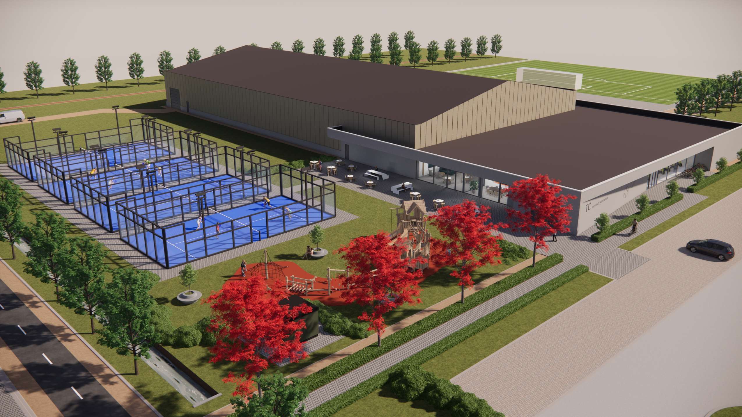 INFRASTRUCTUUR | Tennisclub Bachten de Kupe Veurne